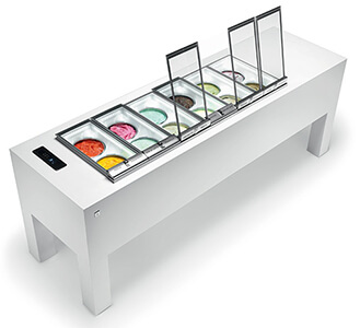 IFI | SAM 80 gelato display Cabinet | Carpigiani UK