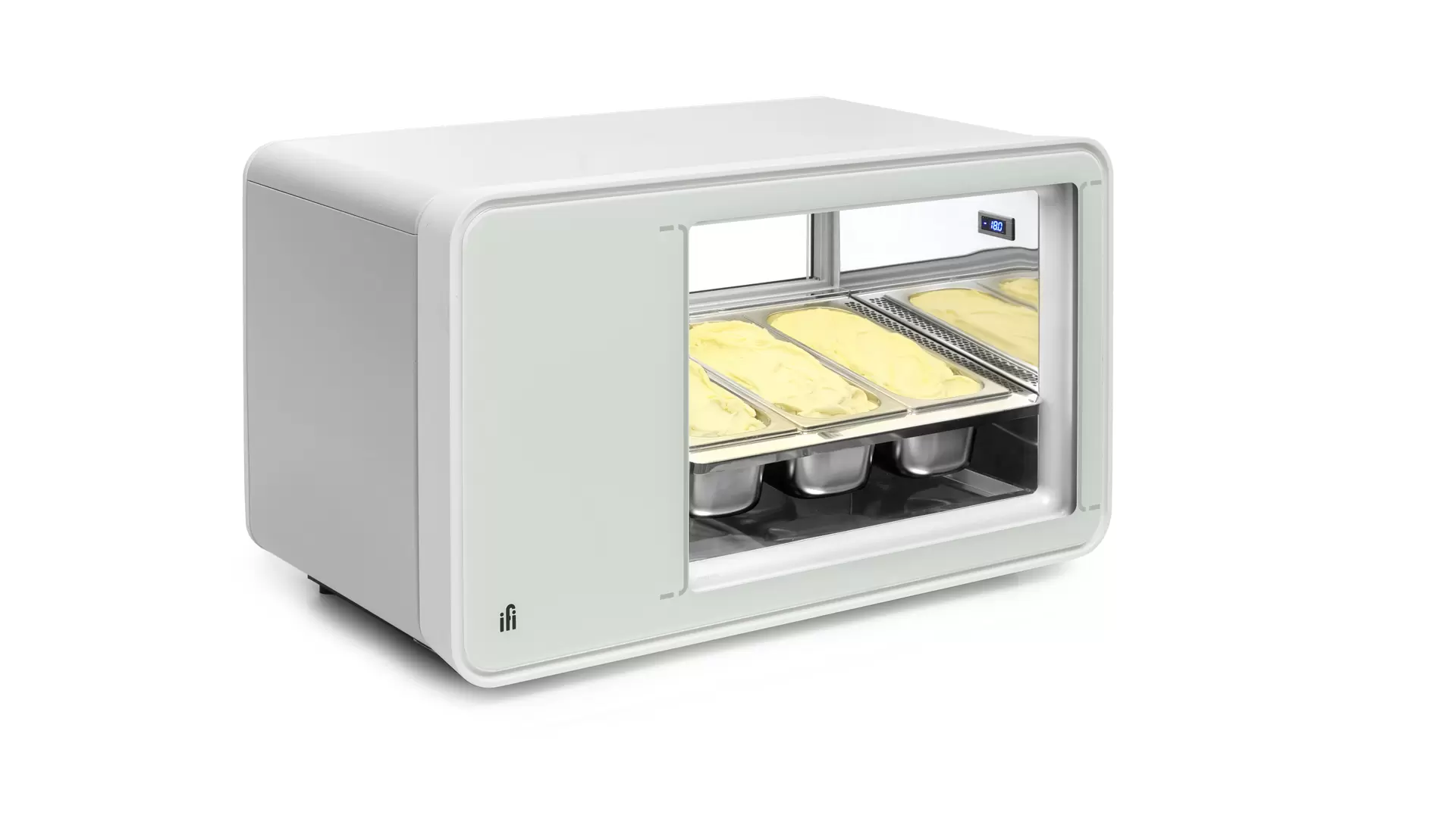 IFI Professional Display Cases | Al volo Gelato Display | Carpigiani UK