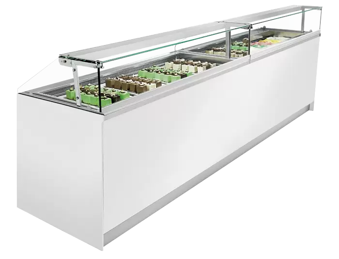 IFI Professional Display Cases | Snack&Food Gelato Display | Carpigiani UK