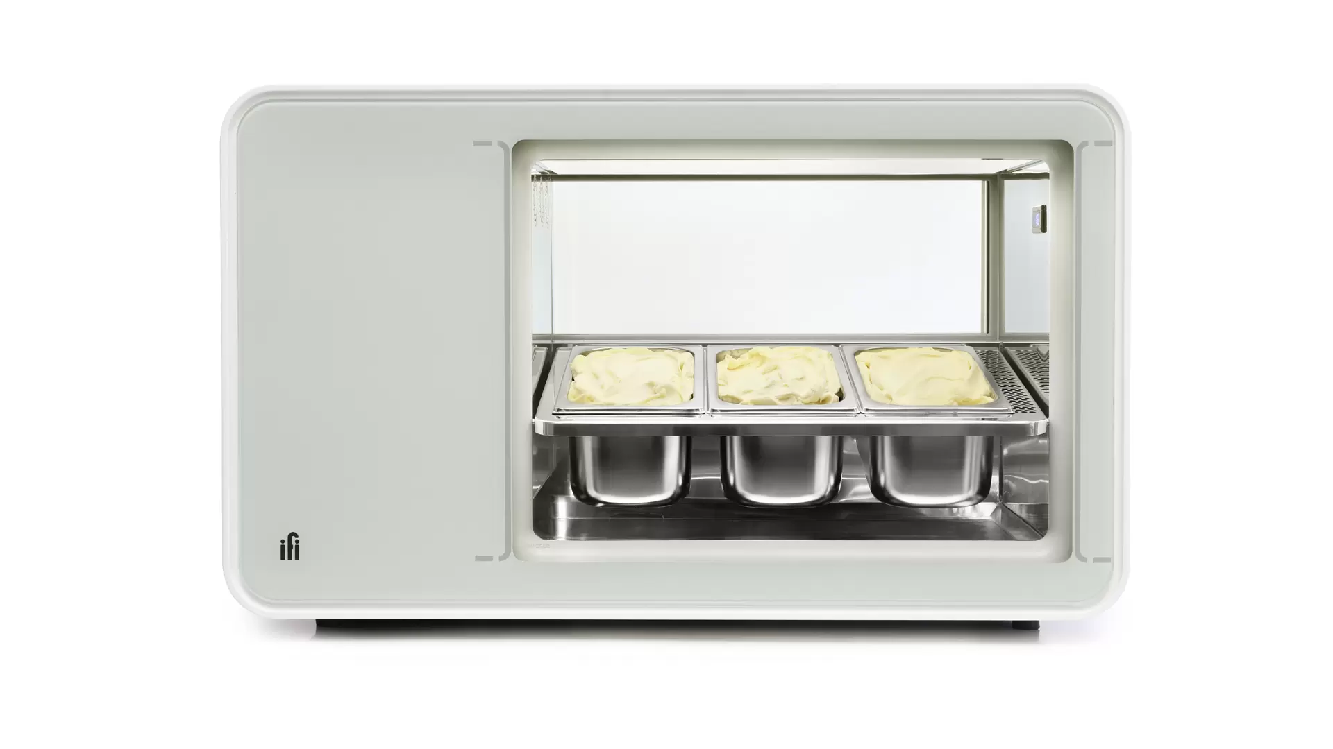 IFI Professional Display Cases | Al volo Gelato Display | Carpigiani UK