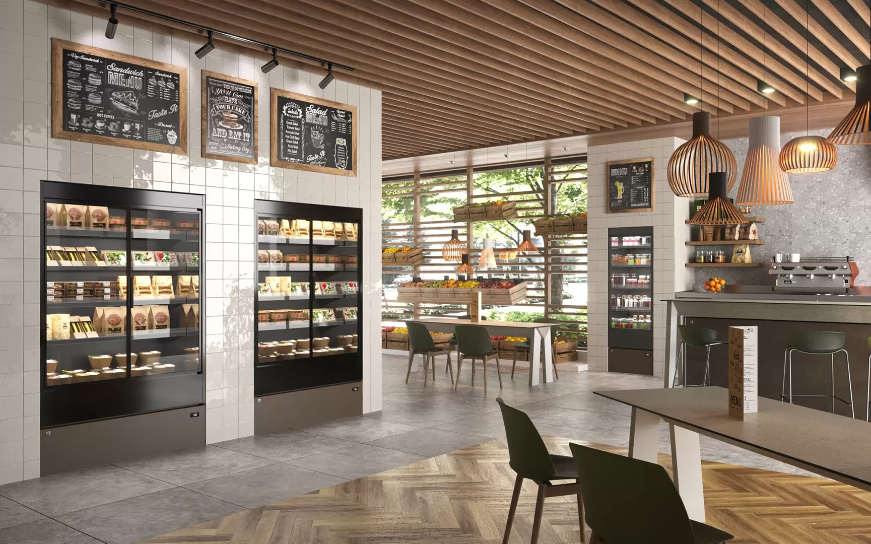 IFI | Goody Bistrot Refrigerated Wall Display Case | Carpigiani UK